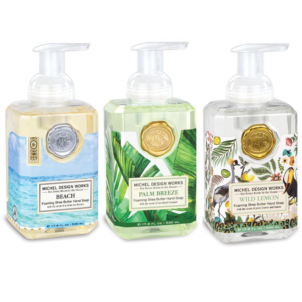Foaming Hand Soap by Michel Design Works | Tropique Cushions