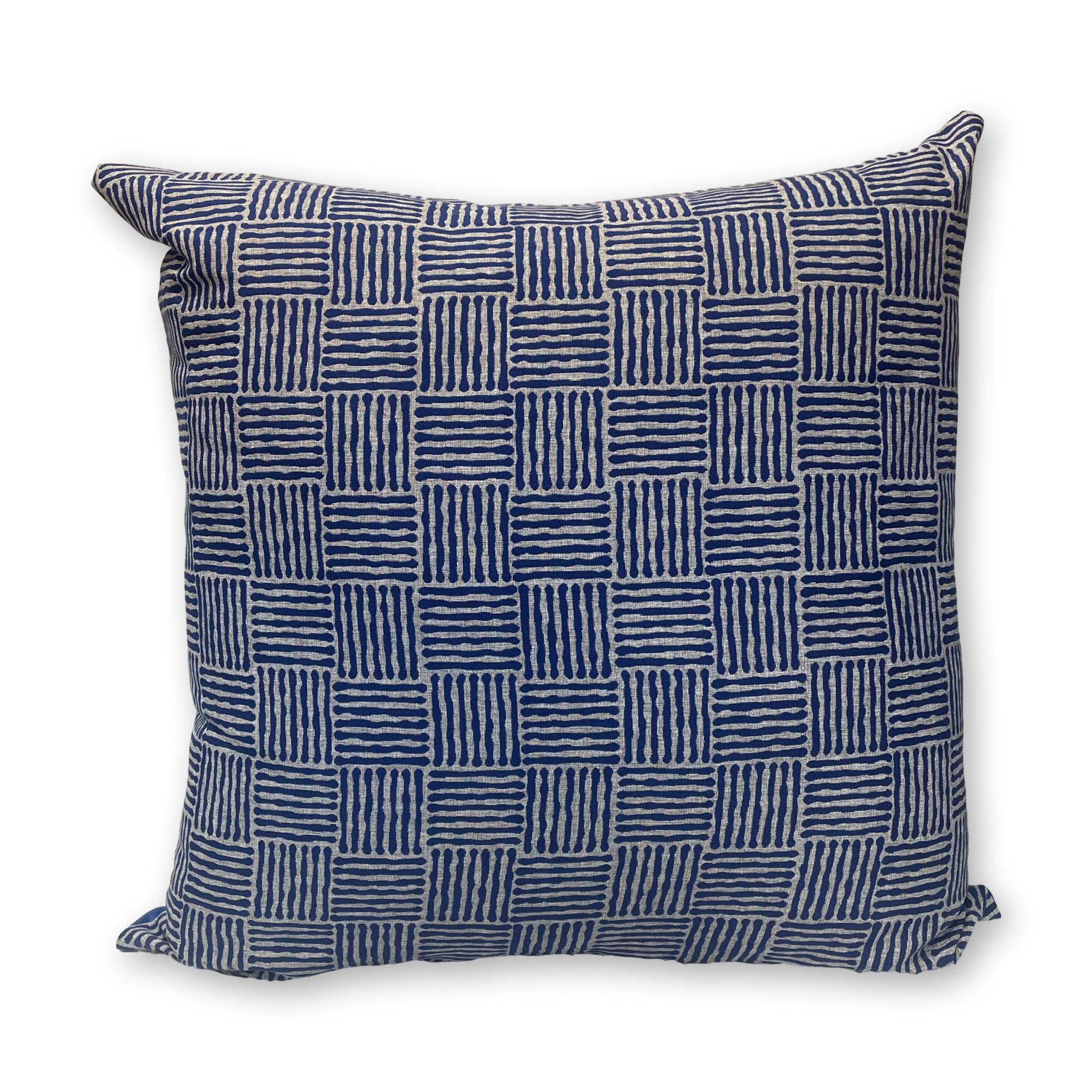 Mombasa in Cobalt Floor Cushion | Tropique Cushions