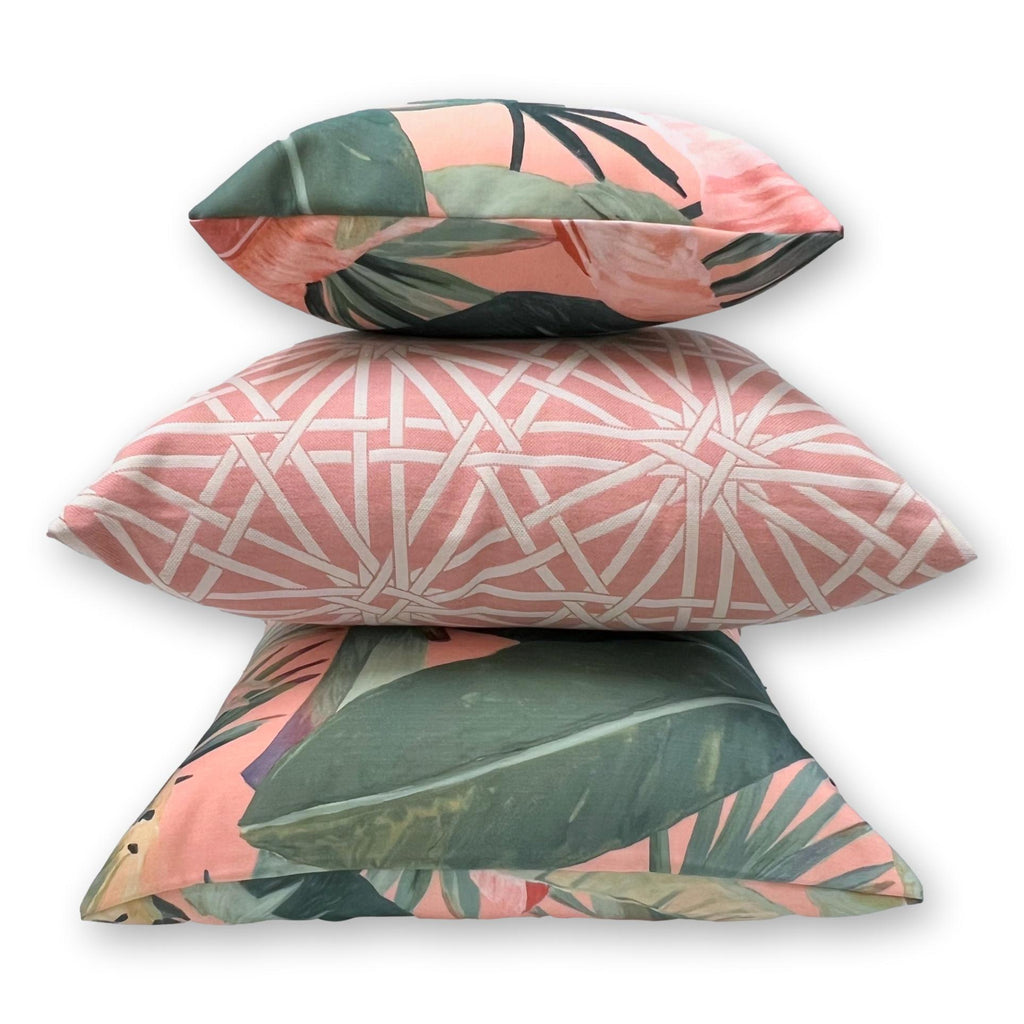 Sunlounger Tropicalia in Coral | Tropique Cushions